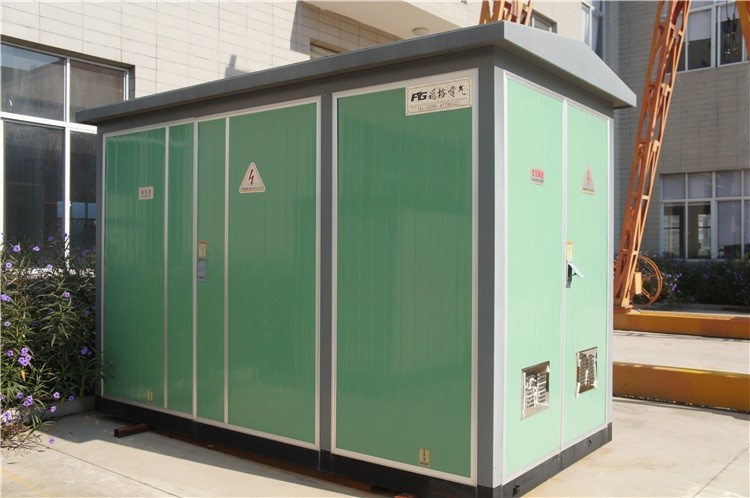 Outdoor Prefabricated Combined Kiosk Transformer 1000 Kva Compact Box Type