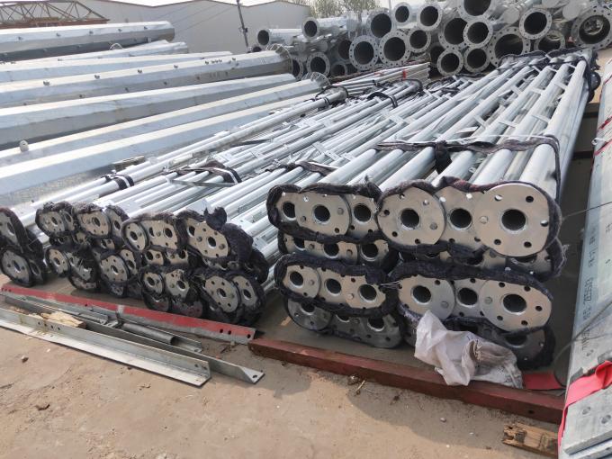 GR50 ASTM A36 550KV 28m Q345 High Mast Light Pole