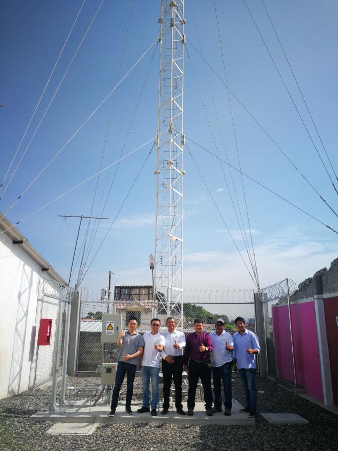 Wear Resistant Telecom Tower Monopole Cell Tower 10 - 750KV ASTM Approved