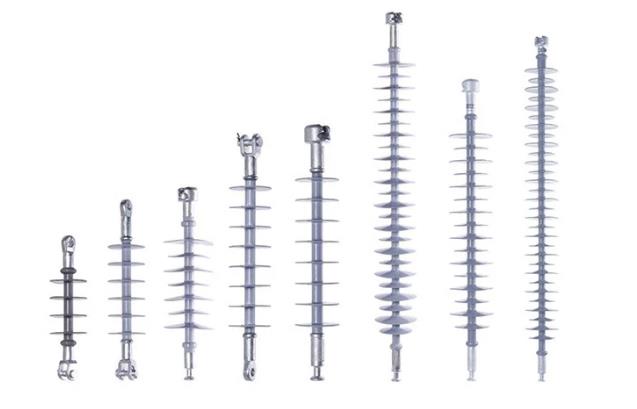 Composite Substation Post Insulator 33kv Electrical Silicone Insulators