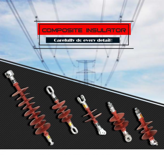 FZS Series Rod Post Composite Polymer Insulators HV Insulators Aging ...