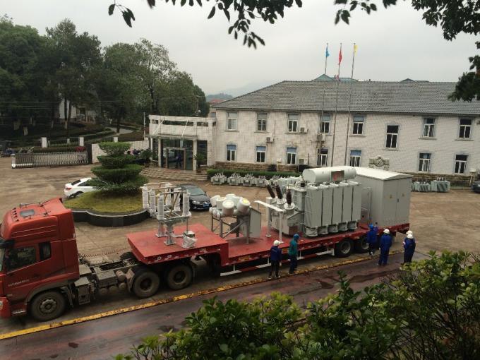 Dry Type Mobile Transformer Substation 110kv Gis Ais Substation Low Loss