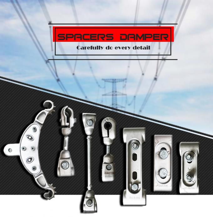 Overhead Line Transmission Line Fittings Across Type Jumper Wire Spacer ...