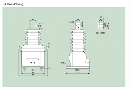 24KV Substation Current Transformer CT Electric Substation Equipment