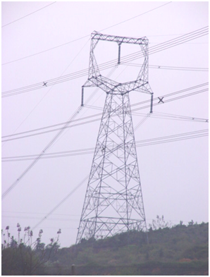 10M-100M Lattice High Voltage Transmission Towers Steel Tube Steel ...