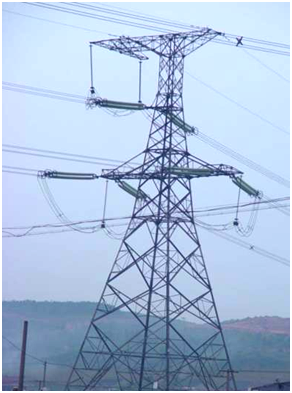 10M-100M Lattice High Voltage Transmission Towers Steel Tube Steel ...