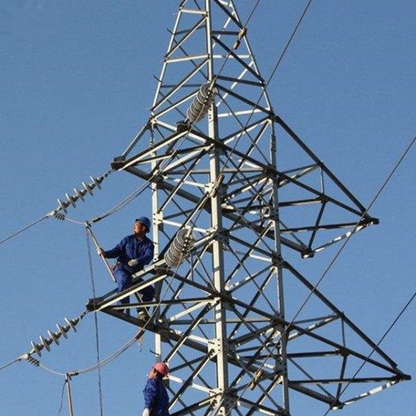 33kv 130kv 500kv Lattice Steel Towers Power Transmission Line