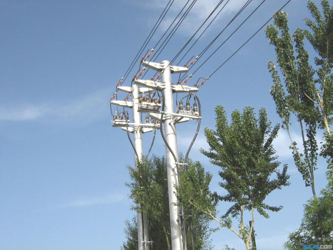 10-220KV Electrical Steel Tubular Tower Power Transmission Tower Pole