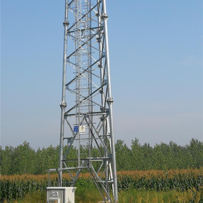 Three Legged Self Supporting Tubular Steel Telecom Tower Gsm Base ...
