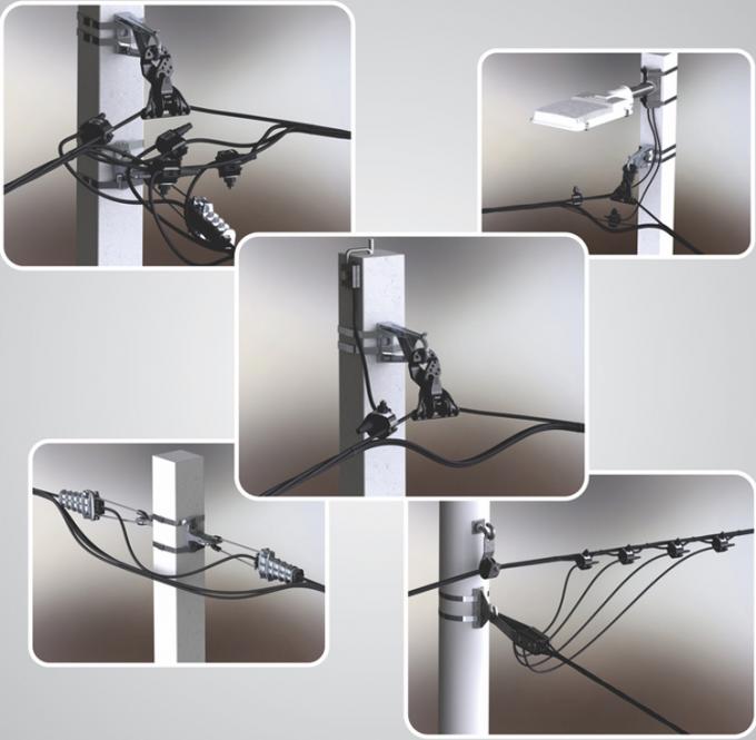 ABC Suspension Wedge Strain Clamp / Overhead Power Line Fitting
