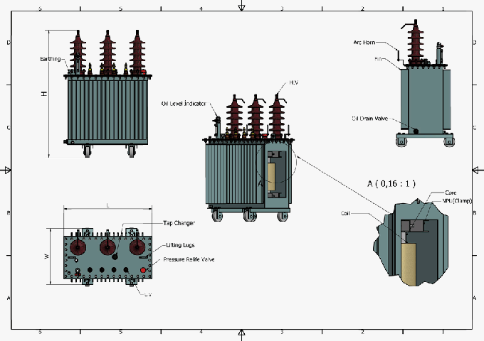 400kva Substation Transformer FY02 Low Voltage Current Transformer