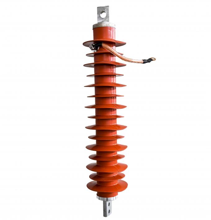 132kv Metal Oxide Composite Surge Arrester High Voltage Gapless Type