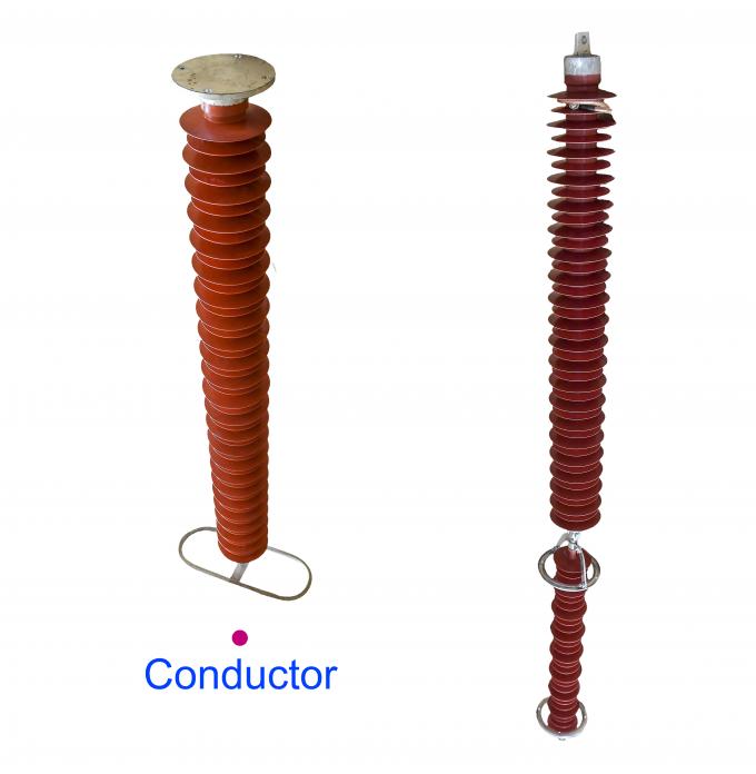 132kv Metal Oxide Composite Surge Arrester High Voltage Gapless Type