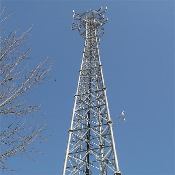 Q355 30 Meter Mobile Telecommunication Lattice Steel Tower