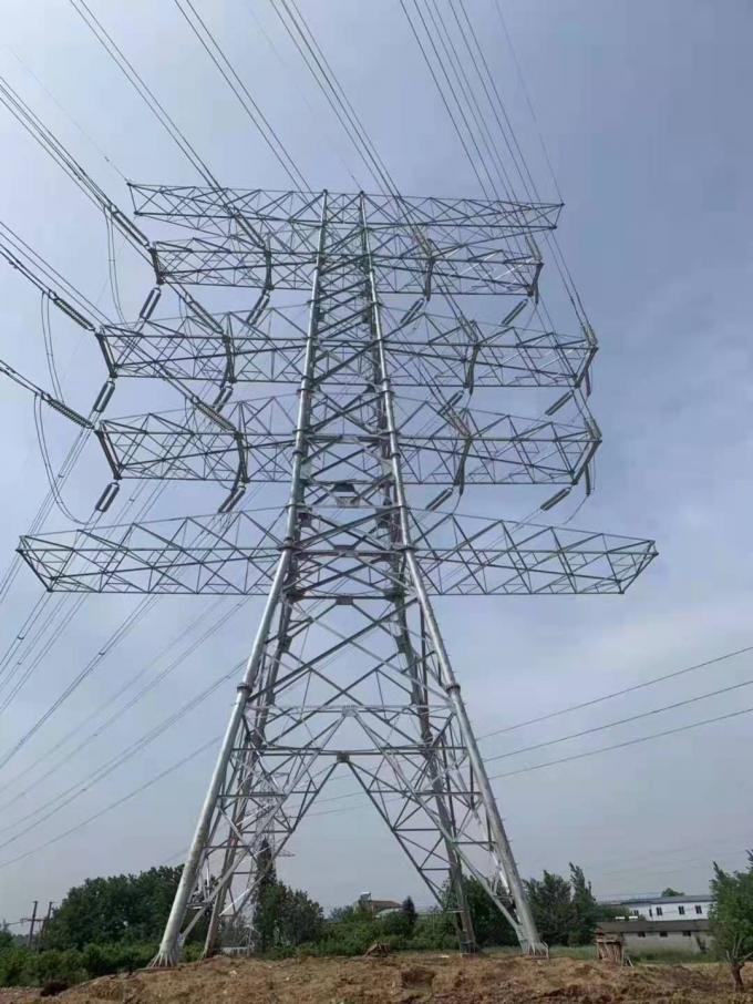 Q355 30 Meter Mobile Telecommunication Lattice Steel Tower