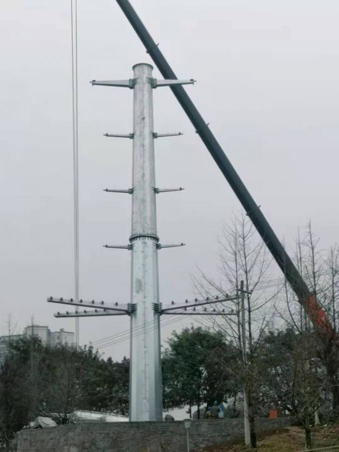 Q355 30 Meter Mobile Telecommunication Lattice Steel Tower