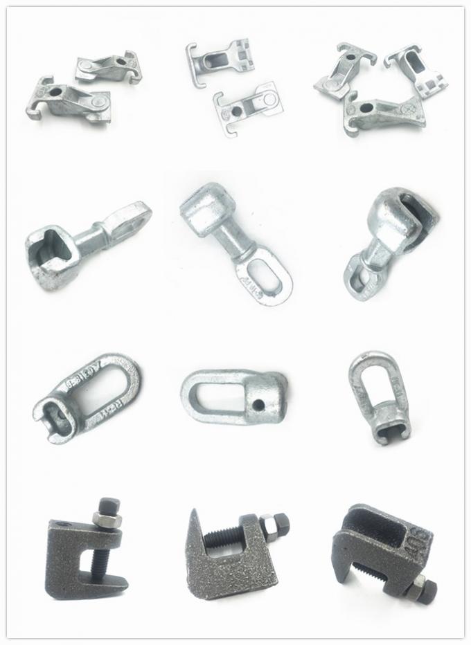 Power Transmission Line Fittings Steel Forged Hot Dip Galvanized Socket ...