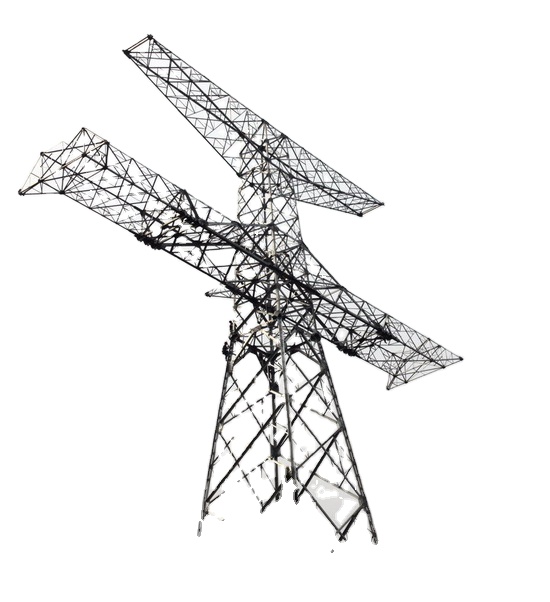 110kV Angle Steel Iron Lattice Tower Flange Slip Joint Base Plates Tower