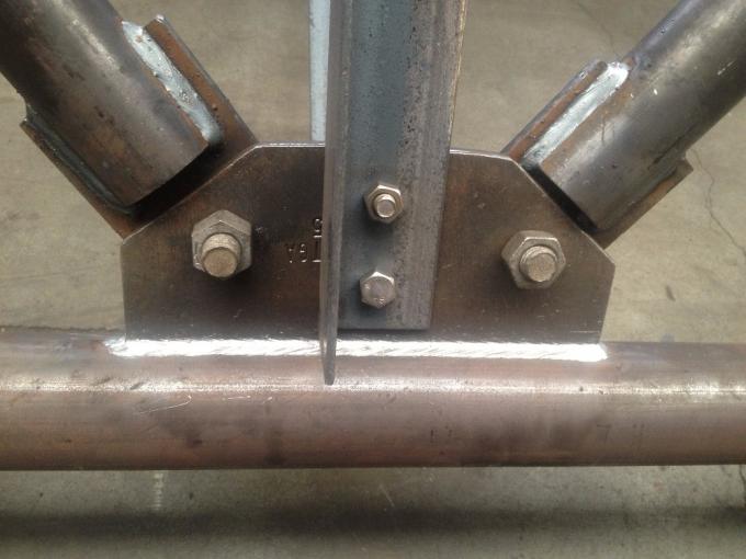 110kV 15-90m Angle Lattice Steel Towers Flange Slip Joint Base Plates Tower