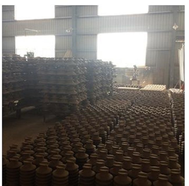 11kV Porcelain Ceramic Substation Post Insulator High Voltage