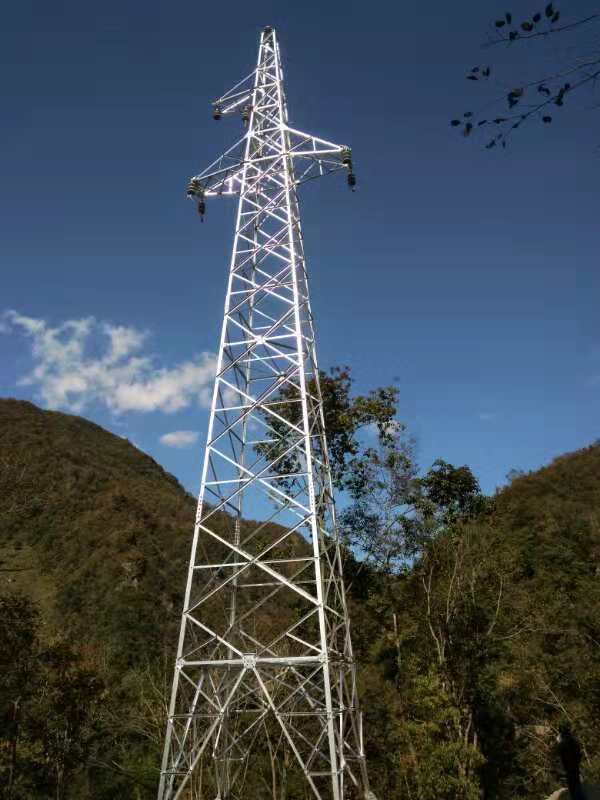 Galvanised Lattice Steel Towers ASTM Transmission Line Towers