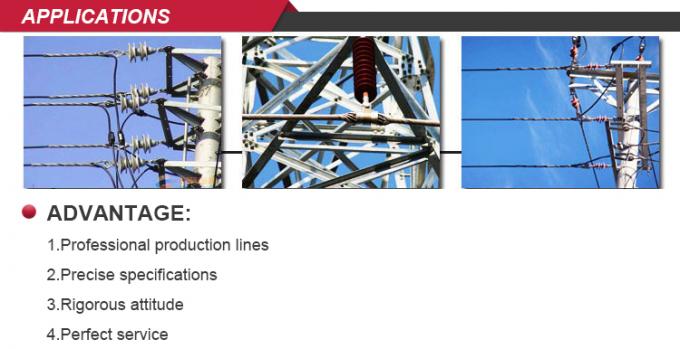 Steel Core Aluminum Transmission Line Fittings Preformed Armor Rods